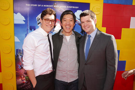 Dan Lin Phil Lord Chris Miller Editorial Stock Photo - Stock Image ...