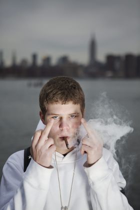 Yung Lean Aka Jonathan Leandoer Editorial Stock Photo - Stock Image ...