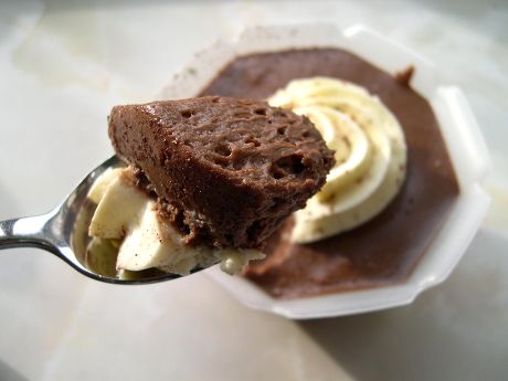 Chocolate Mousse Spoon Editorial Stock Photo - Stock Image | Shutterstock