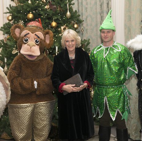 Camilla Duchess Cornwall Poses Pantomine Characters Editorial Stock ...