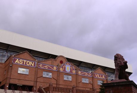 Villa Park Holte End Lion On Editorial Stock Photo - Stock Image ...
