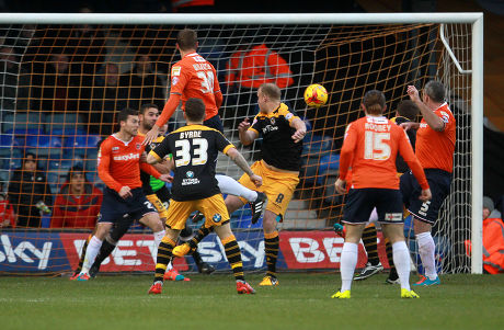 Luke Wilkinson Luton Town Scores Their Editorial Stock Photo - Stock ...