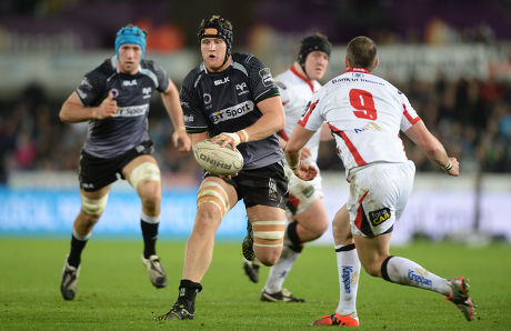 Rynier Bernardo Ospreys Tries Get Past Editorial Stock Photo - Stock ...