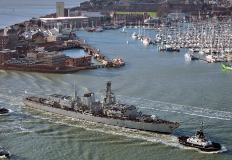 Type 23 Frigate Hms Iron Duke Editorial Stock Photo - Stock Image ...