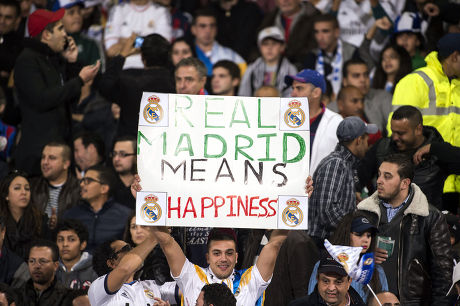 Real Madrid Fans Editorial Stock Photo - Stock Image | Shutterstock