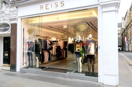 Reiss Store Window Displaying Discount Signs Editorial Stock Photo ...