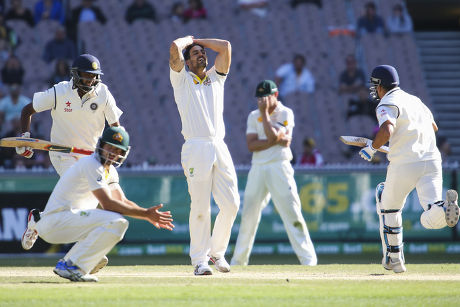 Mitchell Johnson Puts His Arms On Editorial Stock Photo - Stock Image ...