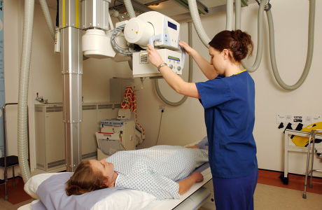 Radiologist Sets Imaging Control Unit Aiming Editorial Stock Photo ...