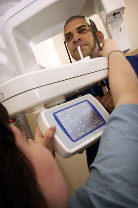 Radiologist Using Latest Digital Radiology Aligns Editorial Stock Photo ...