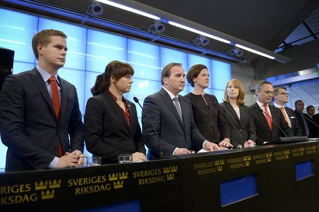Gustav Fridolin Mp Romson Mp Prime Editorial Stock Photo - Stock Image ...