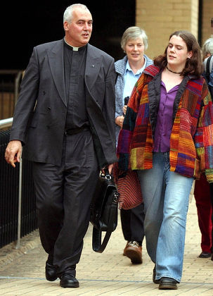 Vicar Christopher Rowberry His Daughter Hannah Editorial Stock Photo ...