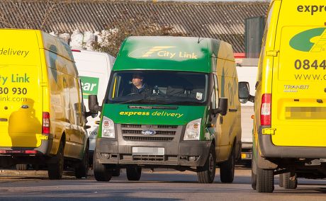 City Link Van Seen Moving Around Editorial Stock Photo - Stock Image ...