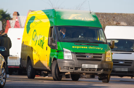 City Link Van Seen Moving Around Editorial Stock Photo - Stock Image ...
