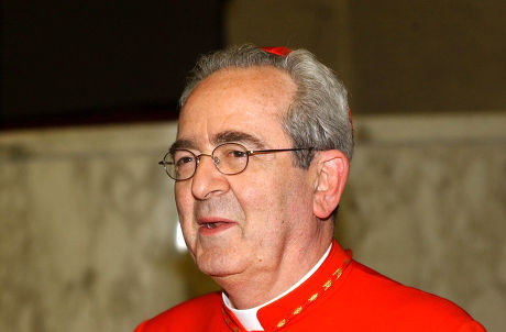 Cardinal Justin Francis Rigali Editorial Stock Photo - Stock Image ...