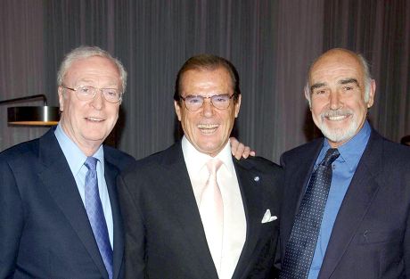 Michael Caine Roger Moore Sean Connery Editorial Stock Photo - Stock ...