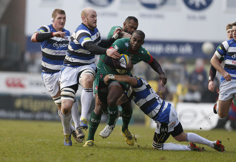 Aviva Premiership Rugby 2014/15 Leicester Tigers v Bath Welford Road ...