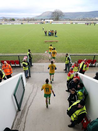Donegal Players Take Pitch Editorial Stock Photo - Stock Image ...