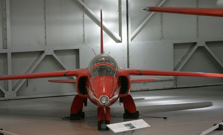 Raf Gnat T1 Jet Trainer Aircraft Editorial Stock Photo - Stock Image ...