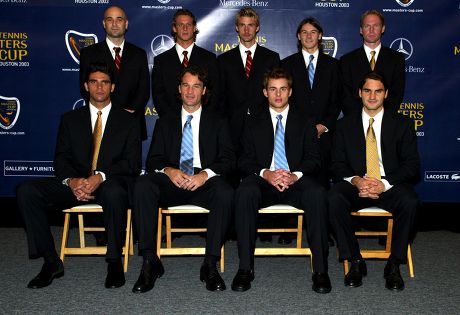 Group Shot Tennis Players Including Andre Editorial Stock Photo - Stock ...