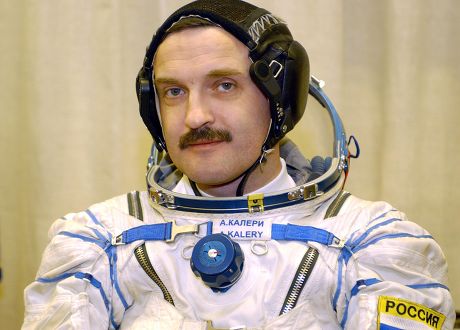 Commander Alexander Kaleri Left European Space Editorial Stock Photo ...