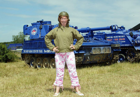 Fiona Pollard One Her Tanks Editorial Stock Photo - Stock Image ...