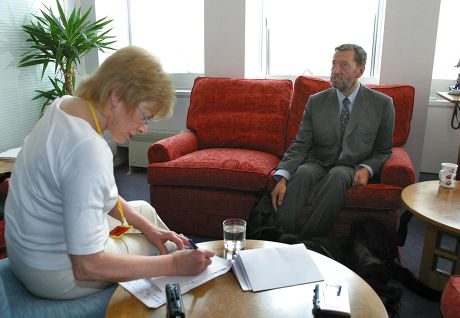 David Blunkett His Office Interviewed By Editorial Stock Photo - Stock ...