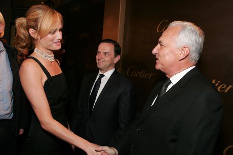 Amber Valletta Stanislas De Quercize Bernard Editorial Stock Photo ...