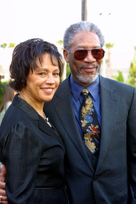 Morgan Freeman Wife Myrna Editorial Stock Photo - Stock Image ...