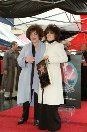 Elizabeth Taylor Carole Bayer Sager Editorial Stock Photo - Stock Image ...