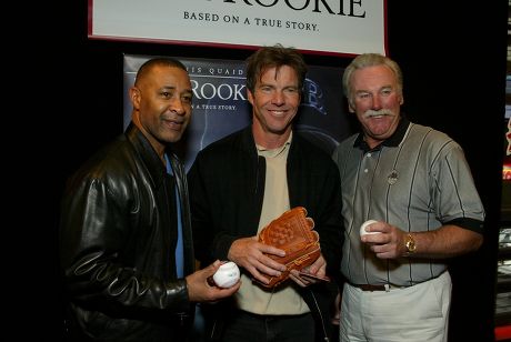 Dennis Quaid Rookie Jim Morris Editorial Stock Photo - Stock Image ...