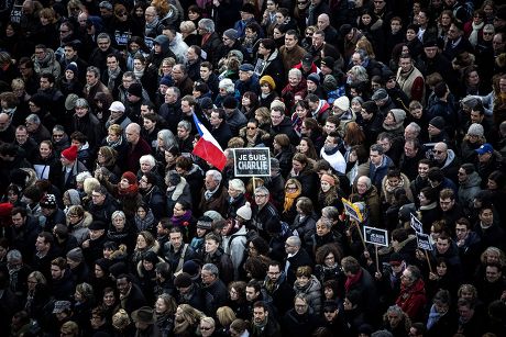 'Charlie Hebdo' rally, Paris, France - 11 Jan 2015 Stock Pictures ...
