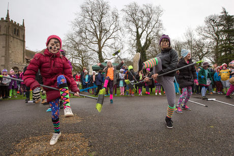 __COUNT__ Plough Monday procession, Ramsey, Cambridgeshire, Britain ...