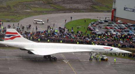 Concorde Birthplace Filton Airfield After Final Editorial Stock Photo ...