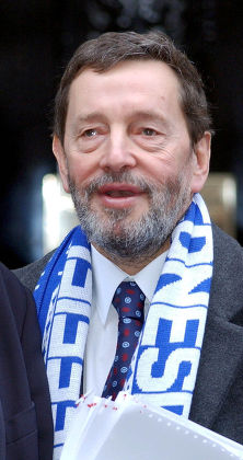 David Blunkett Wearing His Sheffield Wednesday Editorial Stock Photo ...
