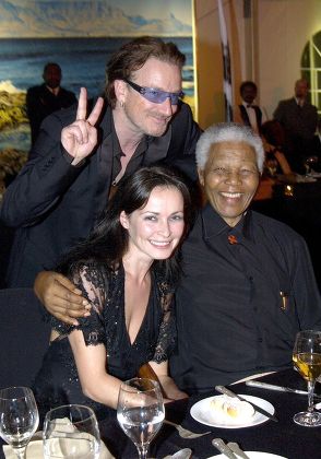 Bono Sharon Corr Nelson Mandela Editorial Stock Photo - Stock Image ...