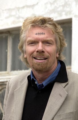 Richard Branson On Robben Island Performers Editorial Stock Photo ...