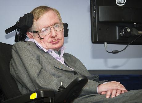 Stephen Hawking Intel Press Conference Savoy Editorial Stock Photo ...
