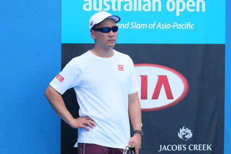 Michael Chang Oversees Practice Session Editorial Stock Photo - Stock ...