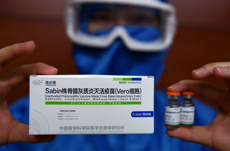 Vaccine Sipv Against Poliomyelitis Institute Medical Editorial Stock ...