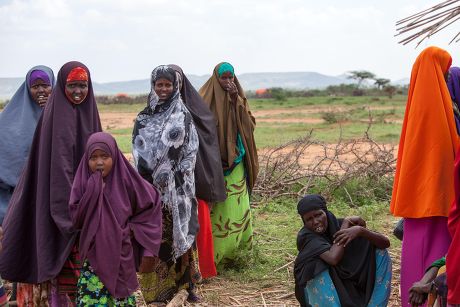 Somali Nomadic Family Inside Their Hut Editorial Stock Photo - Stock ...