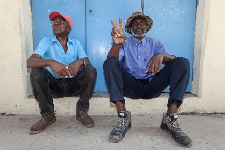 Two Cuban Men Old Havana Havana Editorial Stock Photo - Stock Image ...