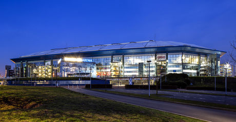 Veltinsarena Arena Aufschalke Football Stadium Multipurpose Editorial ...