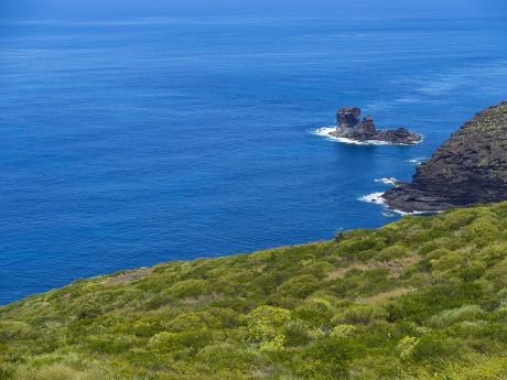 Cliffs Near Garafia Punta Del Puerto Editorial Stock Photo - Stock ...