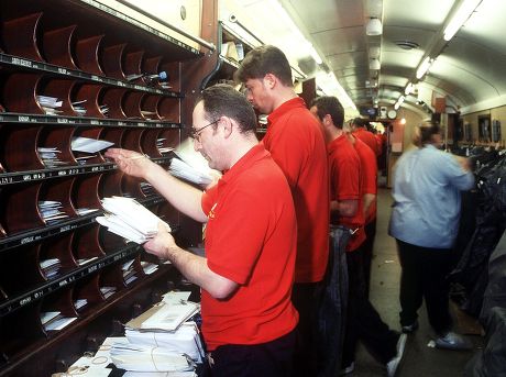 Travelling Post Office Train Editorial Stock Photo - Stock Image ...