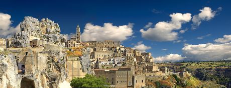 Ancient Troglodyte Cave Dwellings Known Sassi Editorial Stock Photo ...