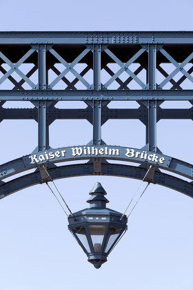 Kaiser Wilhelm Bridge Historic Swing Bridge Editorial Stock Photo - Stock Image | Shutterstock