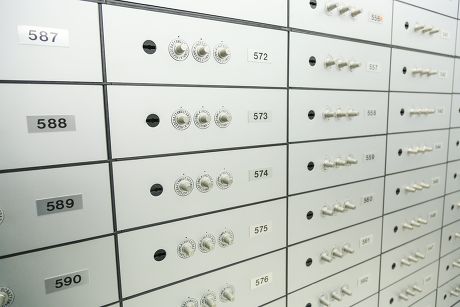 Bank Safety Deposit Boxes Editorial Stock Photo - Stock Image ...
