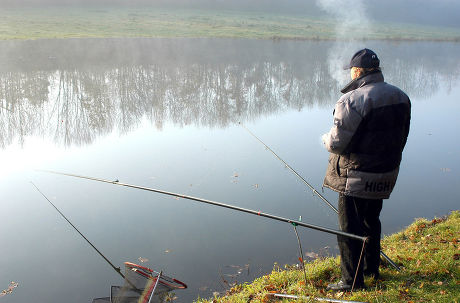 Man Fishing Model Released Editorial Stock Photo - Stock Image ...