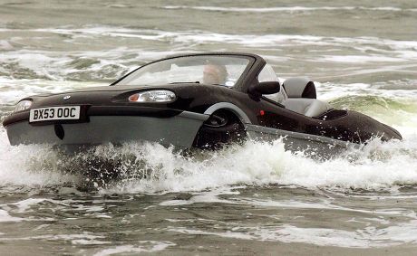 Richard Branson Gibbs Aquada Amphibious Car Editorial Stock Photo ...