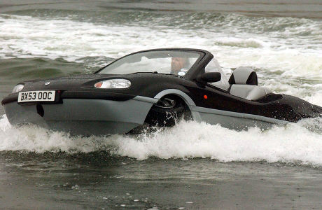 Richard Branson Gibbs Aquada Amphibious Car Editorial Stock Photo ...